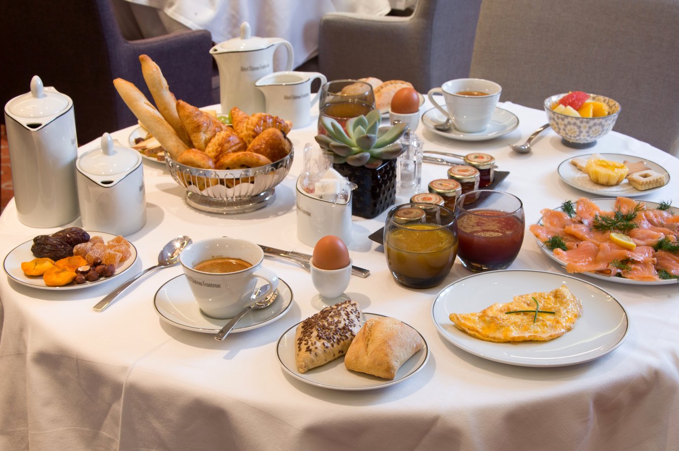 → Breakfast - Hôtel Château Frontenac 4* - Paris | Frontenac Group